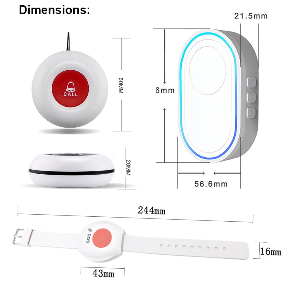 WIFI Panic Button Alarm Fall Prevention - MASS FABRICATIONS – MASS ...