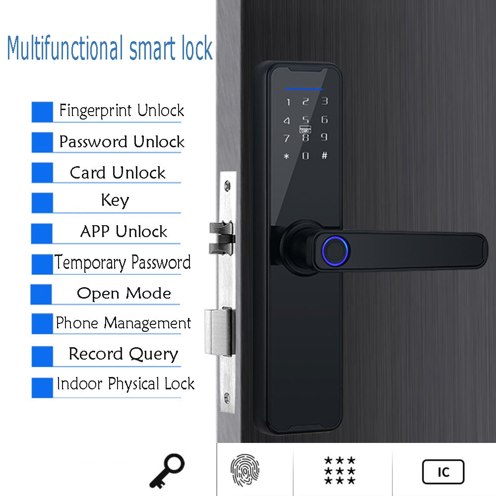 Tuya Home WiFi Smart Door Lock | Mass Fabrications – MASS FABRICATIONS